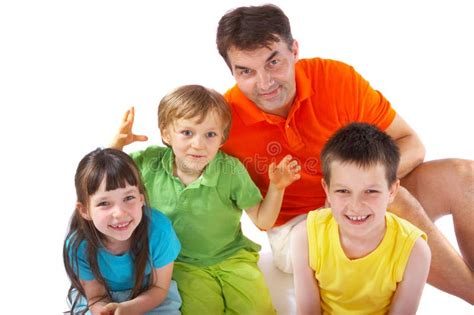 Uncle With Nephews And Niece Picture Image 2687344
