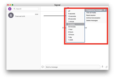 How To Use Disappearing Messages In Signal