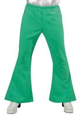 Hippie Disco Broek Groen Man Feestbazaar Nl