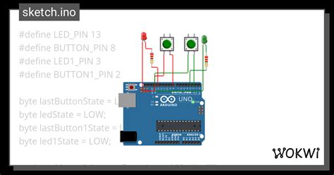 First Work Wokwi Esp32 Stm32 Arduino Simulator