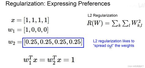 cs231n l1与l2正则化 l1正则化偏好 csdn博客
