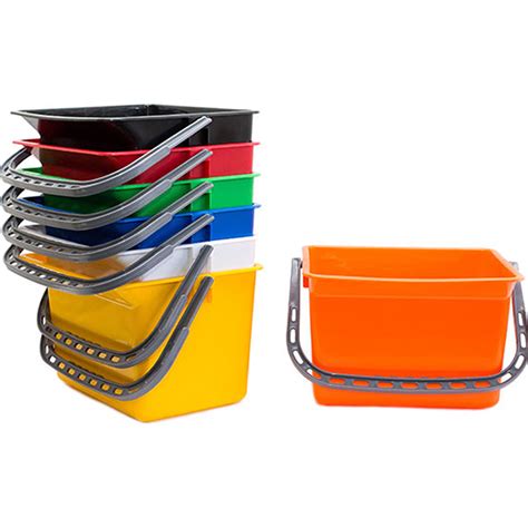 12 5lt Heavy Duty Plastic Bucket Supreme Hygiene