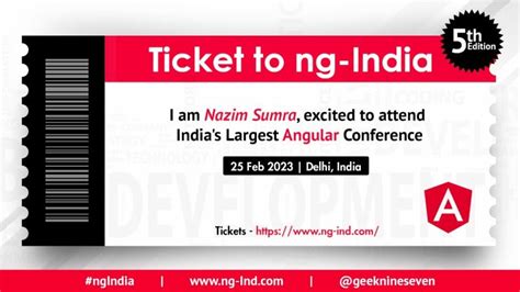 Nazim Sumra On Linkedin Ngindia Angular Javascript Typescript Graphql