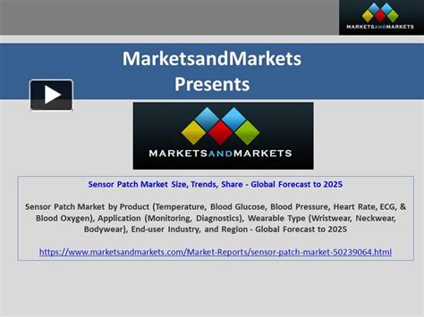 Ppt Sensor Patch Market Size Share Industry Analysis Growth Drivers Global Forecast To
