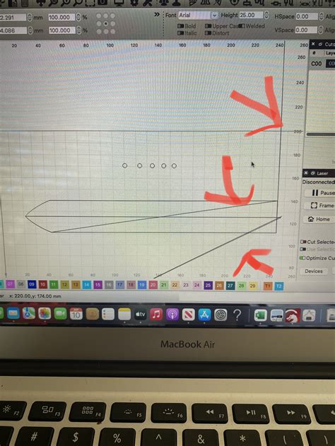 Random Lines When Creating Lightburn Software Questions Lightburn Software Forum