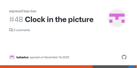 Clock In The Picture Issue Espressif Esp Box Github