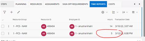 Hours Time Reporting In Mwo Ifs Community