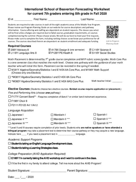 Fillable Online Forecasting Worksheets Fax Email Print Pdffiller