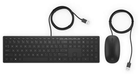 Hp 310 Wired Keyboard And Mouse Refurbished Set
