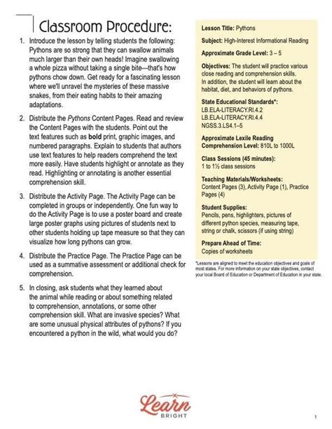 Pythons Free Pdf Download Learn Bright