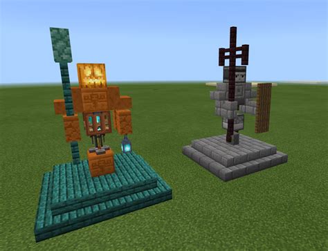 Minecraft Statues
