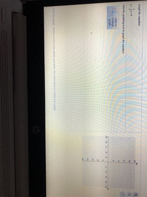 Solved Graph The Equation Y 3x4 O Use The Graphing Tool