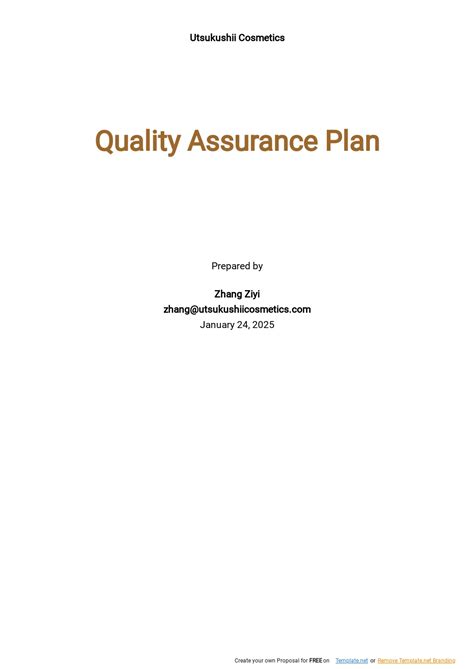 Quality Assurance Program Examples At Ashley Pines Blog