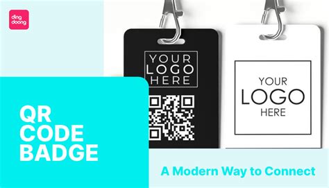 Qr Code Badge A Modern Way To Connect Dingdoong Qr Code Badge A Modern Way To Connect Dingdoong