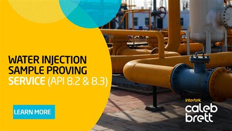 Intertek Caleb Brett Water Injection Sample Proving Service Api 82 And 83