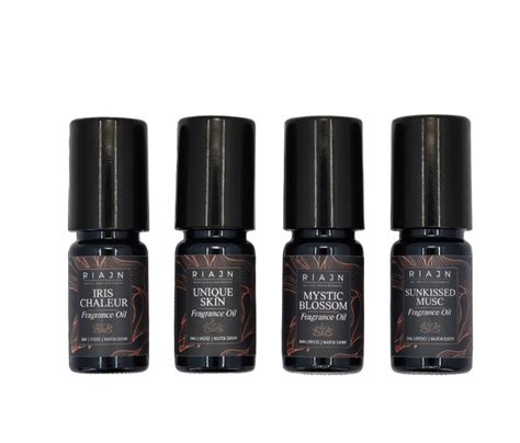 Fragrance Oil Sample Set Best Scented Oil Perfumes Riajn