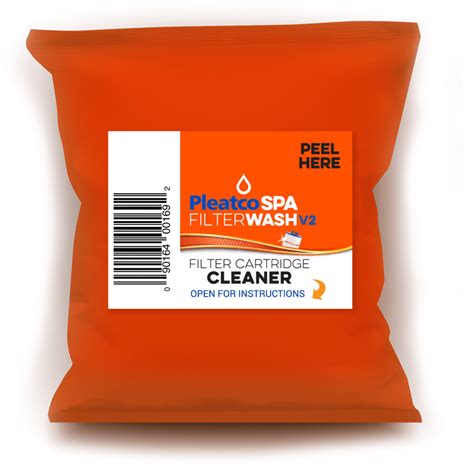 Spa Cartridge Filter Cleaner Tablet Pleatco Pwash