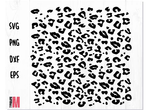 Leopard Pattern Svg Leopard Print Png Leopard Pattern Vect Inspire