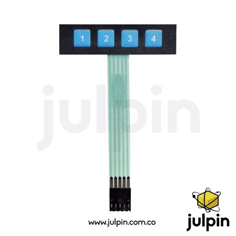 Teclado De Membrana 1x4