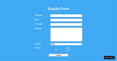 React Assignment Codesandbox