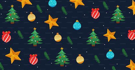 파란색 배경에 크리스마스 트리와 별의 패턴 벡터 Unsplash의 벽지 이미지