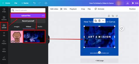 How Do I Embed A Video In Canva WebsiteBuilderInsider