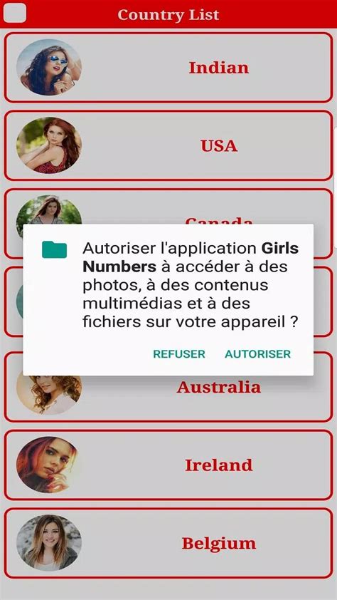 Girl Mobile Number List