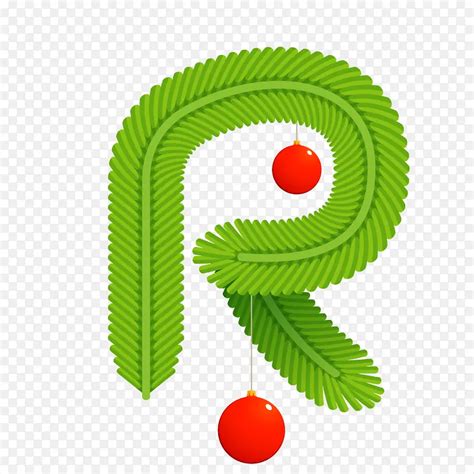 松枝字母RPNG图片素材下载 图片编号8050267 PNG素材网