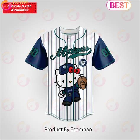 Seattle Mariners Baseball Jersey Premium Mlb Custom Name Number