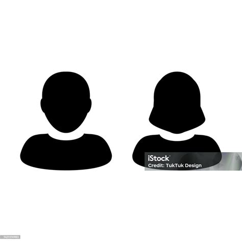 학생 아이콘 벡터 남성과 여성 사용자 프로필 아바타 기호 평면 글리프 픽토그램 기호로 교육용 경영자에 대한 스톡 벡터 아트 및