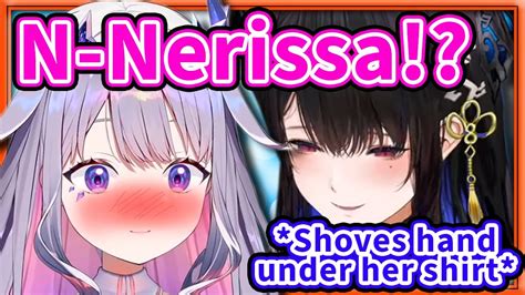 Shiori And Nerissa Tried To Tickle Biboo Irl 𝙉𝙚𝙧𝙞𝙨𝙨𝙖 𝙎𝙝𝙤𝙫𝙚𝙨 𝙃𝙚𝙧 𝙃𝙖𝙣𝙙