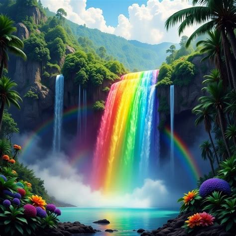 Rainbow Waterfaall