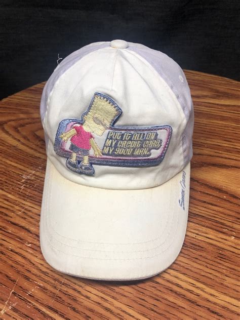 Bart Simpson Hat Mens Fashion Watches And Accessories Cap And Hats On Carousell