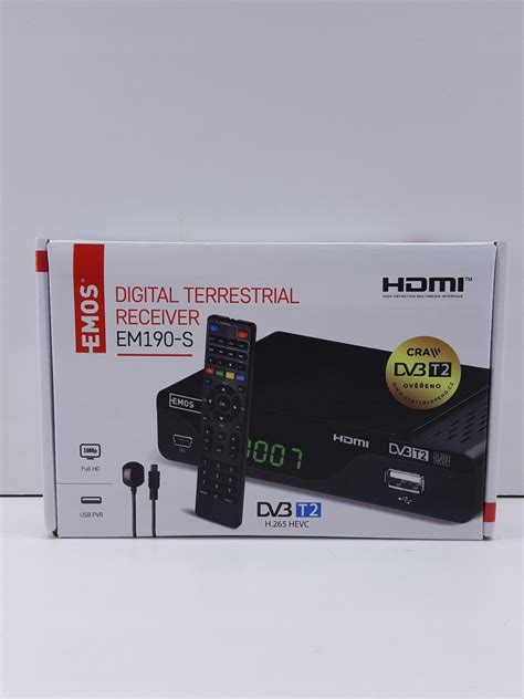 Dekoder Dvb T Hevc Emos Em S Oficjalne Archiwum Allegro