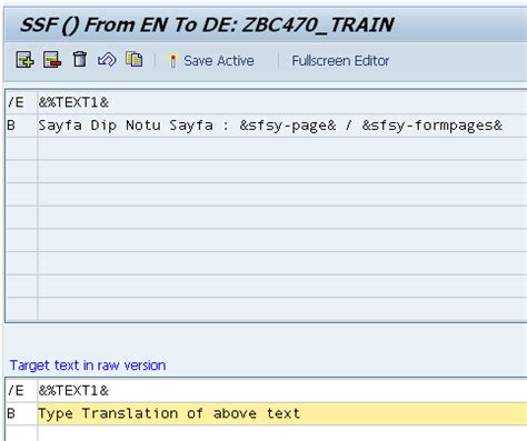 SAP Tutorial How To Translate Text Module In Smartforms Translation