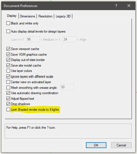 Spotlight Shaded View Issues Entertainment Vectorworks Community Board