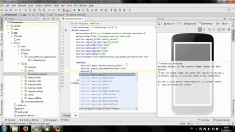  Animation In Android Studio Youtube