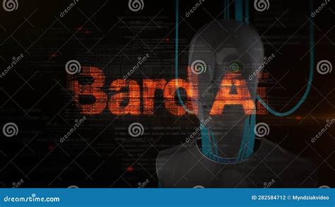 Chatgpt Bard Artificial Intelligence Ai Technology Bard Ai Concept 3d Animation Editorial