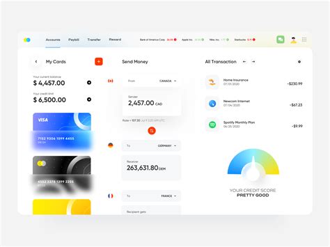 Online Banking Web App Web App Design Dashboard Design Web Design