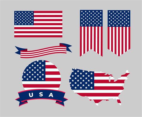 American Flag Clip Art Vector At Collection Of