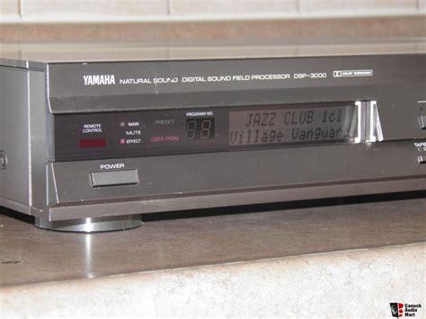 Yamaha Dsp 3000 Natural Sound Digital Sound Field Processor Made In