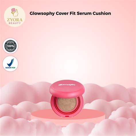 Jual Glowsophy Cover Fit Serum Cushion Long Lasting All Day Glow