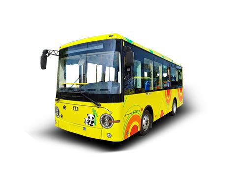 66m Ev Bus Electric Mini Buses Two Steps Automatic Transmission