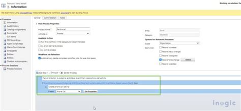 Workflow Automation In Dynamics 365 Crm Triggering Actions On Email
