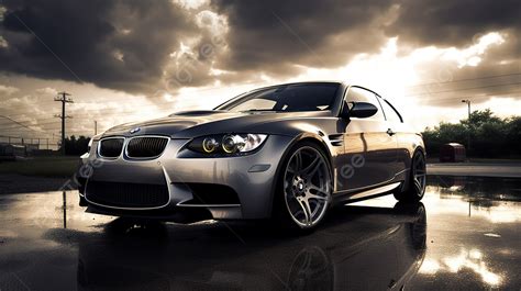 بي ام دبليو M3 مع السحب فوقه صور بي ام دبليو صورة الخلفية للتحميل مجانا