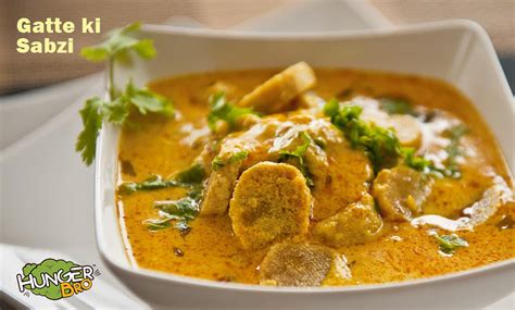Gatte Ki Sabzi Recipe How To Make Gatte Ki Sabzi Besab Gatta Sabji