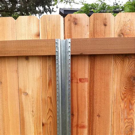 Metal Steel Fence Posts For Wood Fence Fence Depot