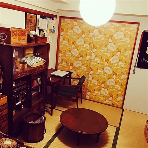 部屋全体古道具和家具昭和レトロ和室などのインテリア実例 2017 01 04 073800 ｜ Roomclip（ルーム