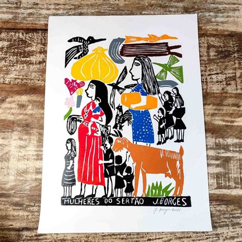 Xilogravura P Pitanga De J Borges • Nau Cultural • Arte Popular
