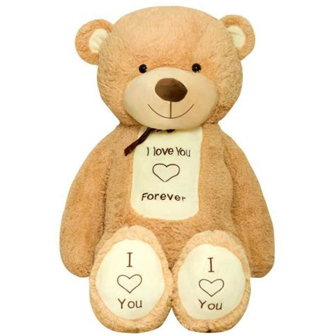 Tedbi Xxl Plush Teddy Bear Tom 140cm Beige Colour